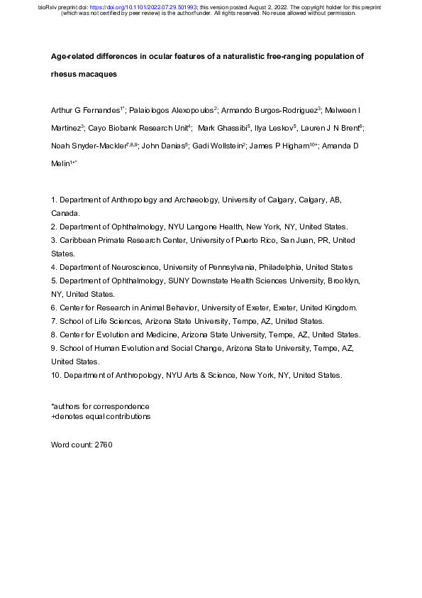 (PDF) Age-related differences in ocular features of a naturalistic free-ranging population of ...