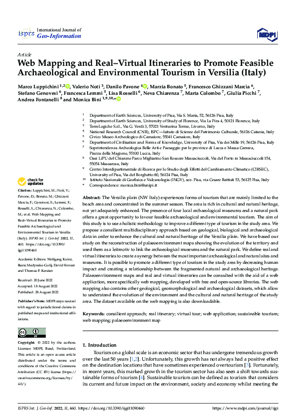 (PDF) Web Mapping and Real–Virtual Itineraries to Promote Feasible Archaeological and ...