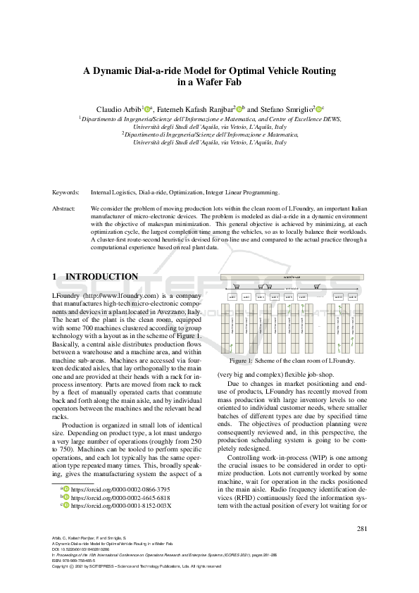 (PDF) A Dynamic Dial-a-ride Model for Optimal Vehicle Routing in a ...