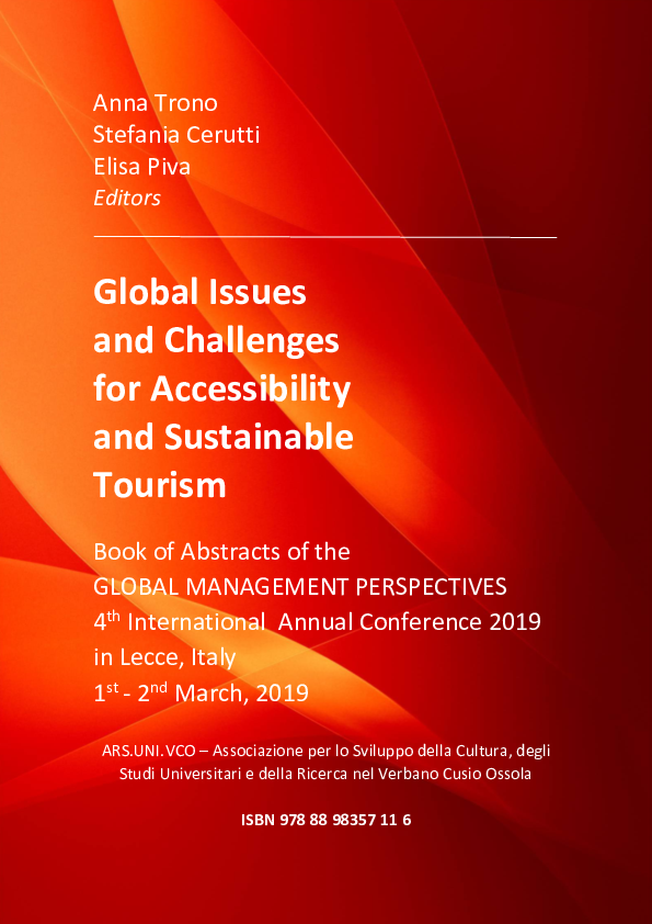 (PDF) GLOBAL ISSUES AND CHALLENGES FOR ACCESSIBILITY AND SUSTAINABLE TOURISM Book of Abstracts ...