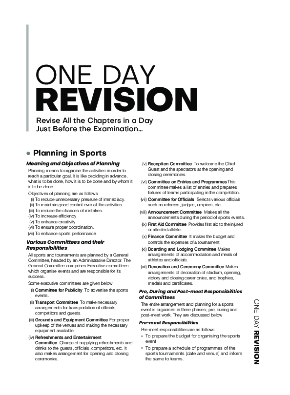 (PDF) q Planning in Sports Meaning and Objectives of Planning