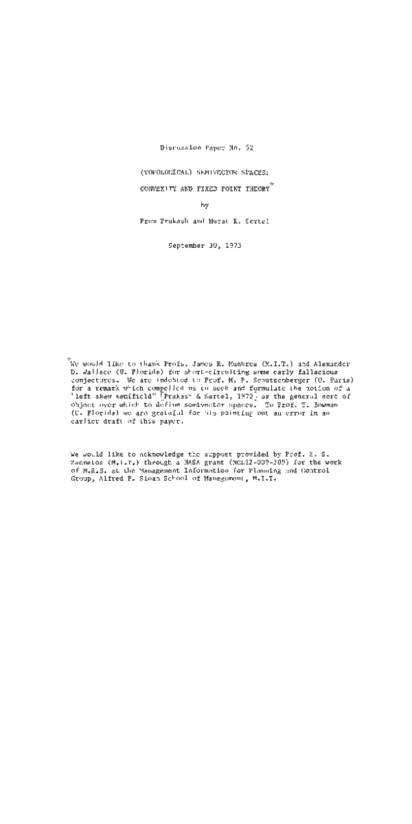 Pdf Topological Semivector Spaces Convexity And Fixed Point Theory