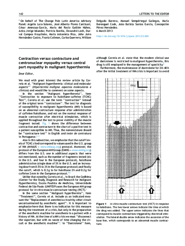 (PDF) Contraction versus contracture and centronuclear myopathy versus ...