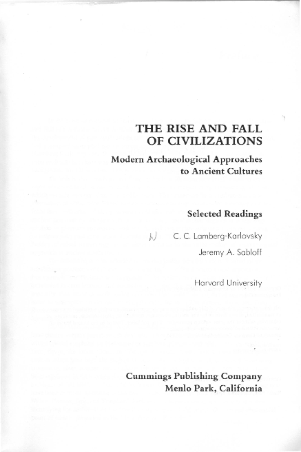 (PDF) The concept of 'Civilization' in European Archaeology.