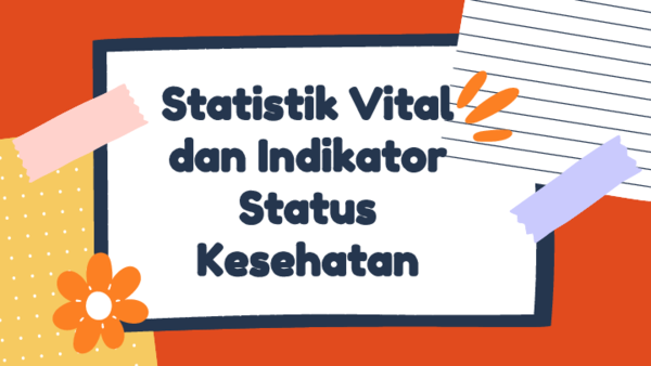 (PDF) Statistik Vital dan Indikator Status Kesehatan