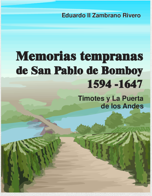 (PDF) Memorias de San Pablo de Bomboy Timotes y La Puerta de Los Andes ...
