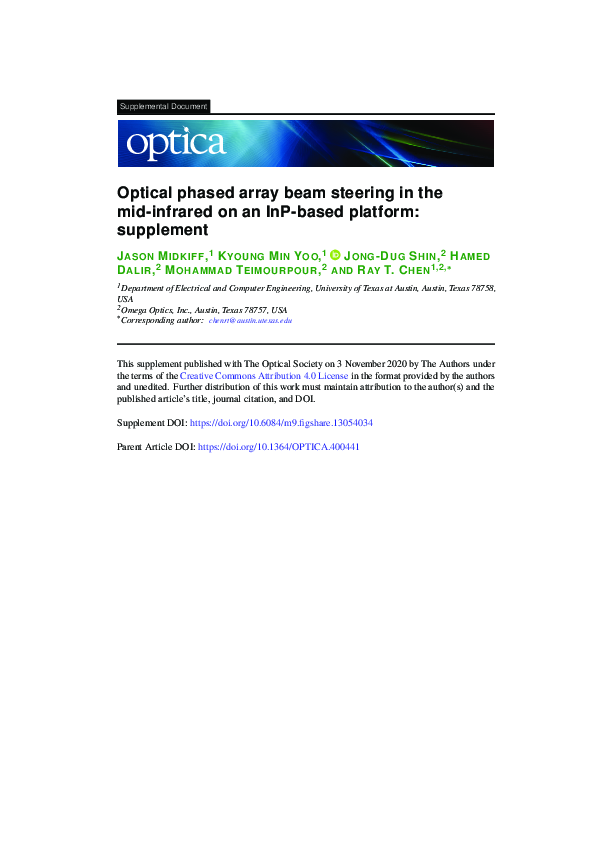 (PDF) Supplementary document for Optical phased array beam steering in ...
