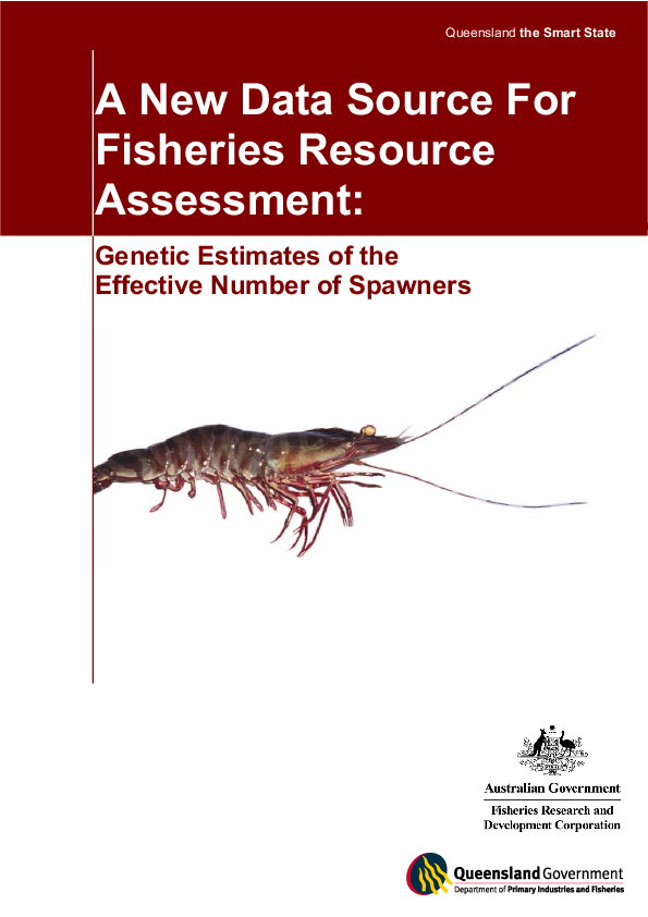 (PDF) A new data source for fisheries resource assessment: genetic ...