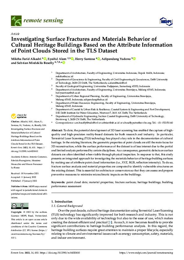 (PDF) Investigating Surface Fractures and Materials Behavior of Cultural Heritage Buildings ...