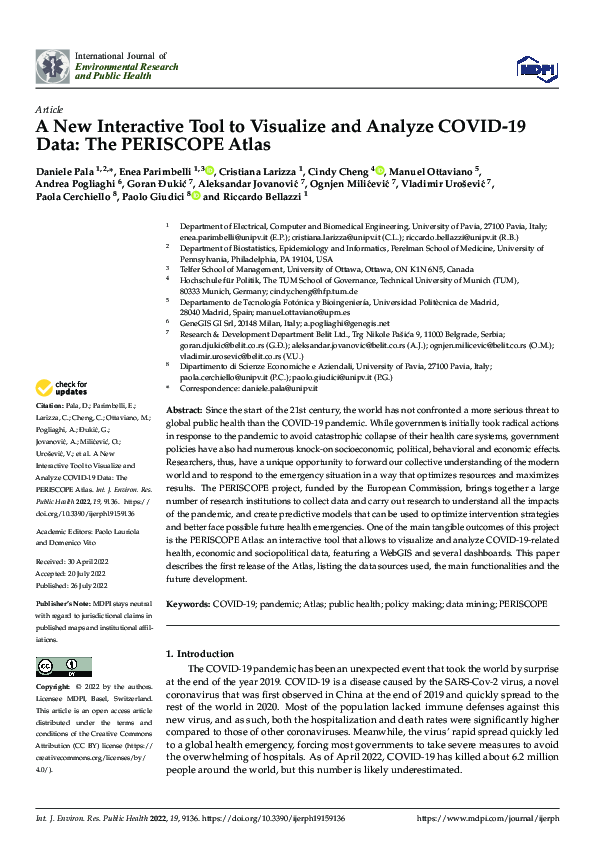 (PDF) A New Interactive Tool to Visualize and Analyze COVID-19 Data ...