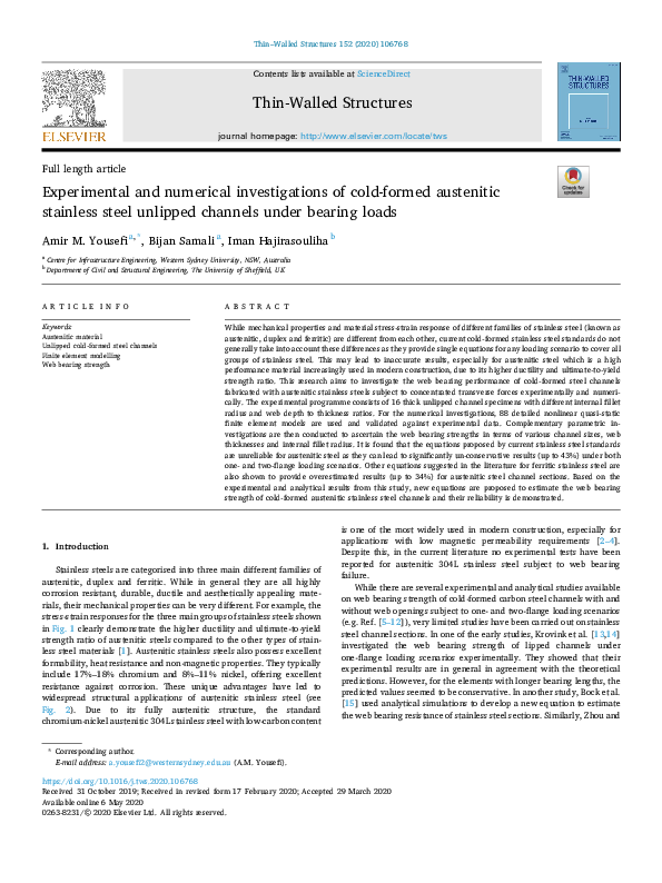 (PDF) Experimental and numerical investigations of slot jet impingement ...