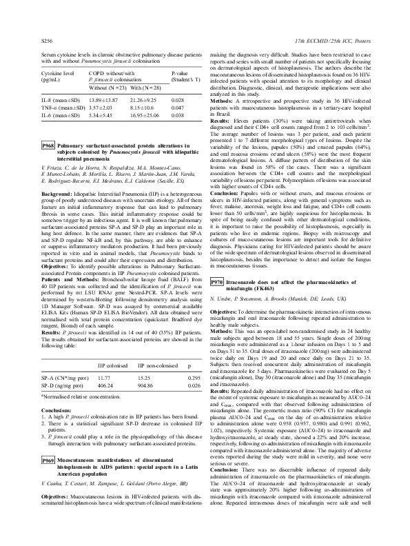 (PDF) P968 Pulmonary surfactant-associated protein alterations in ...