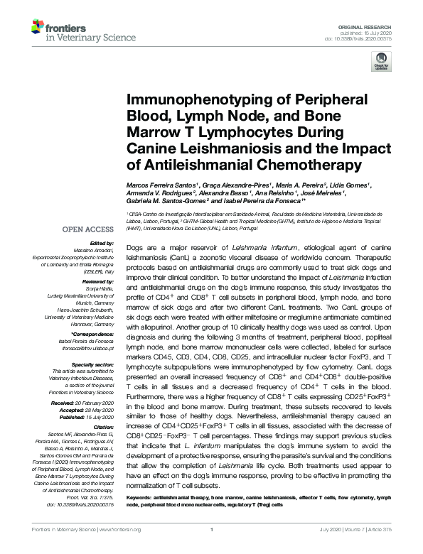 (PDF) Immunophenotyping of Peripheral Blood, Lymph Node, and Bone ...