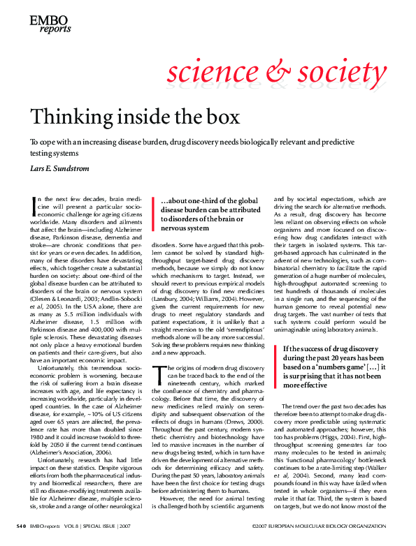 (PDF) Thinking inside the box | Vincent Debonne - Academia.edu