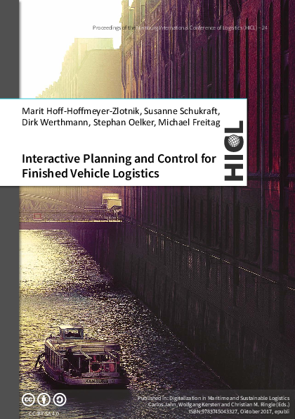 (PDF) Interactive planning and control for finished vehicle logistics