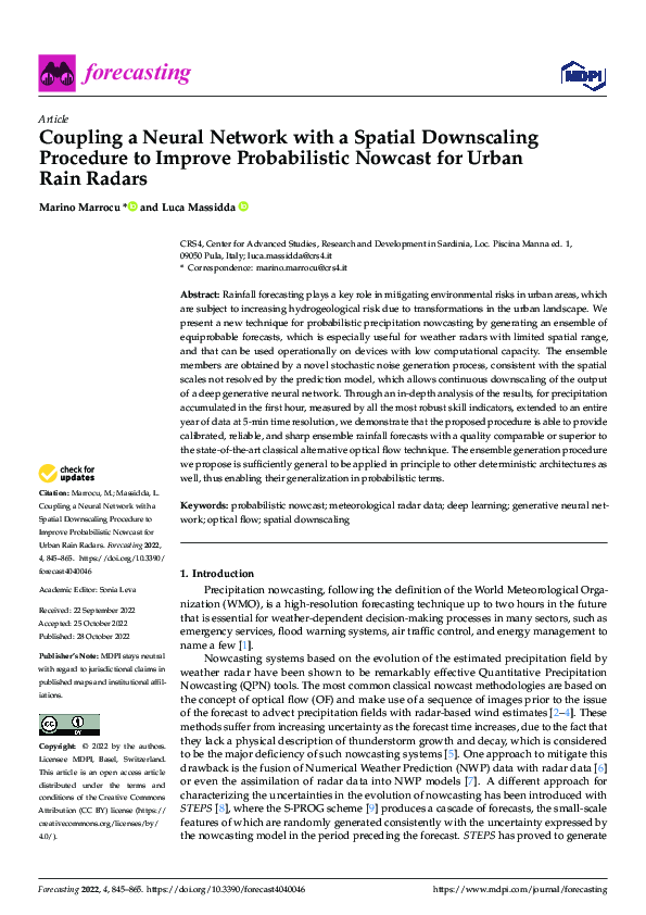 (PDF) Coupling a Neural Network with a Spatial Downscaling Procedure to Improve Probabilistic ...
