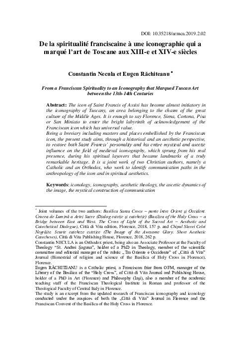 (PDF) From a Franciscan Spirituality to an Iconography that Marqued ...