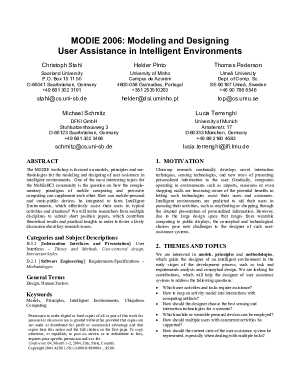 (PDF) Modie 2006