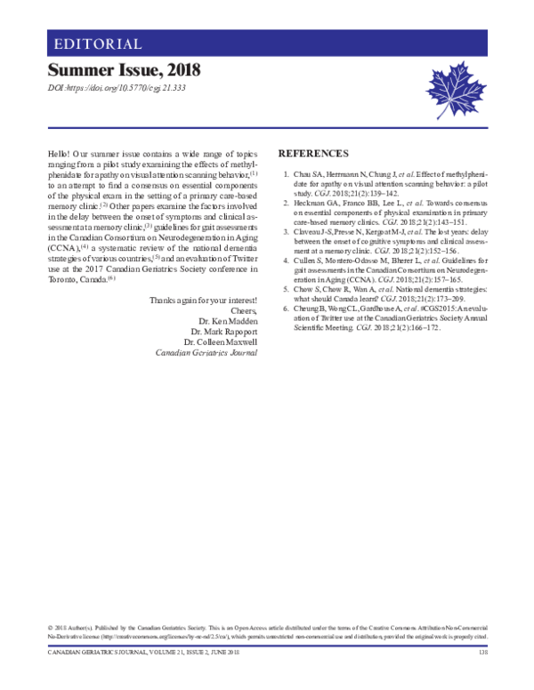 (PDF) Summer Issue, 2018