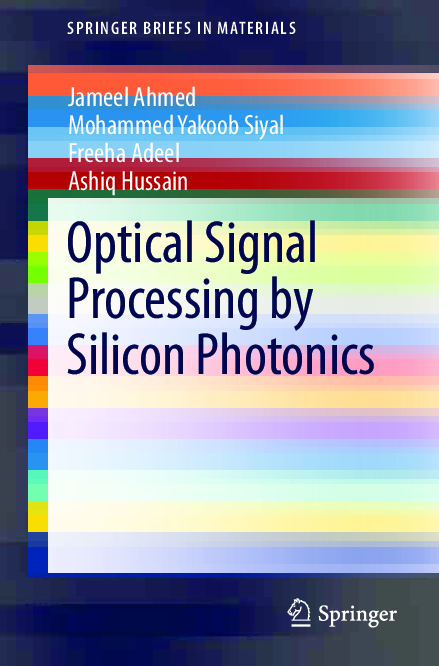(PDF) Optical Signal Processing by Silicon Photonics