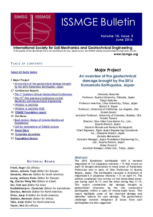 (PDF) ISSMGE Bulletin