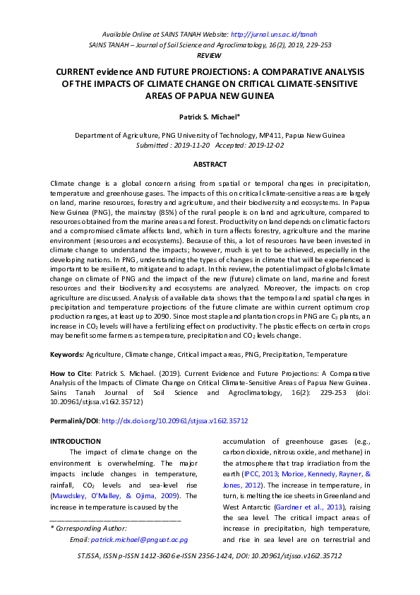 (PDF) Current Evidence and Future Projections: a Comparative Analysis ...