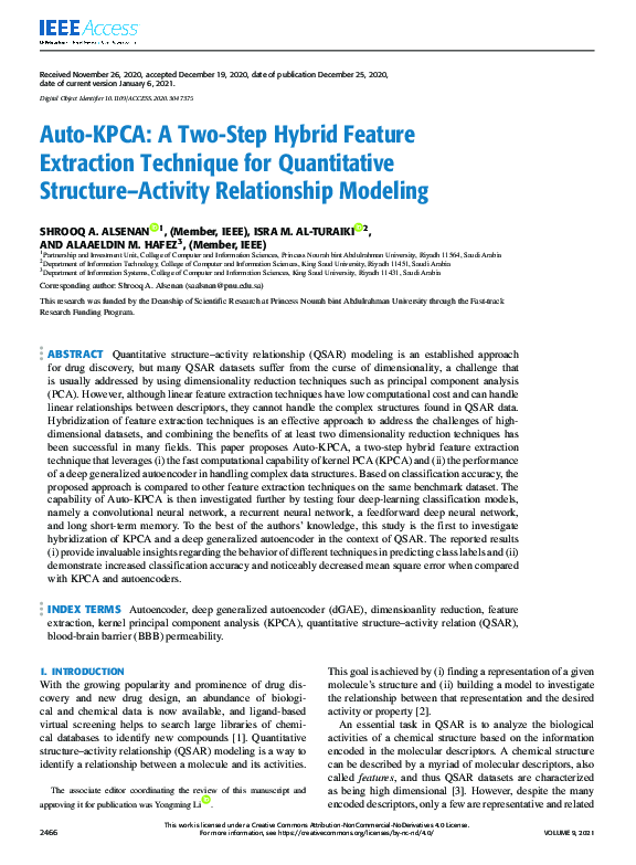 Pdf Auto Kpca A Two Step Hybrid Feature Extraction Technique For