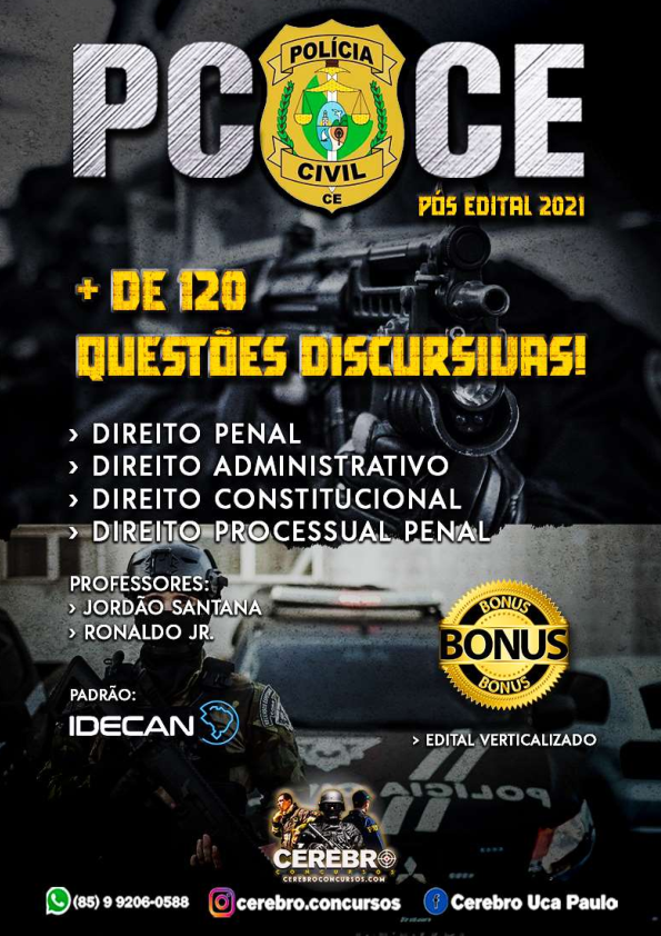 (PDF) Questões discursivas PCCE CEREBRO