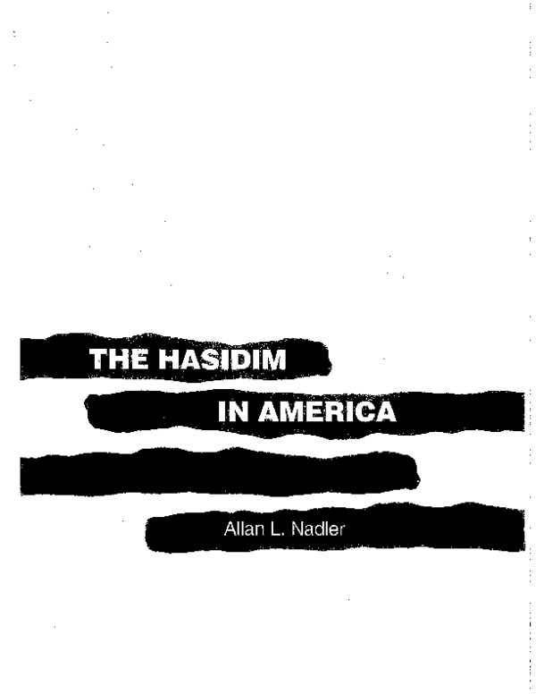 (PDF) Hassidim. in. America