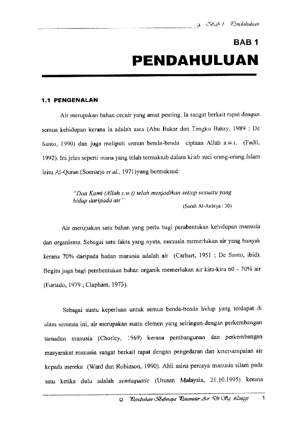 (PDF) Perubahan beberapa parameter air : kesan daripada aktiviti ...