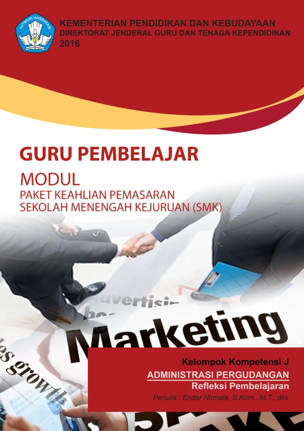 (PDF) Modul guru pembelajar SMK paket keahlian pemasaran, kelompok ...