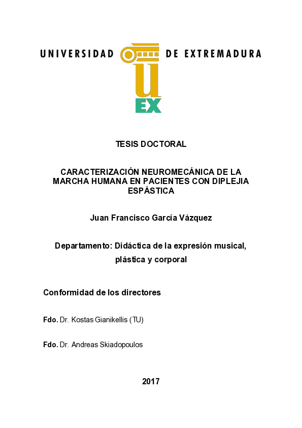 (PDF) Caracterización neuromecánica de la marcha humana en pacientes ...