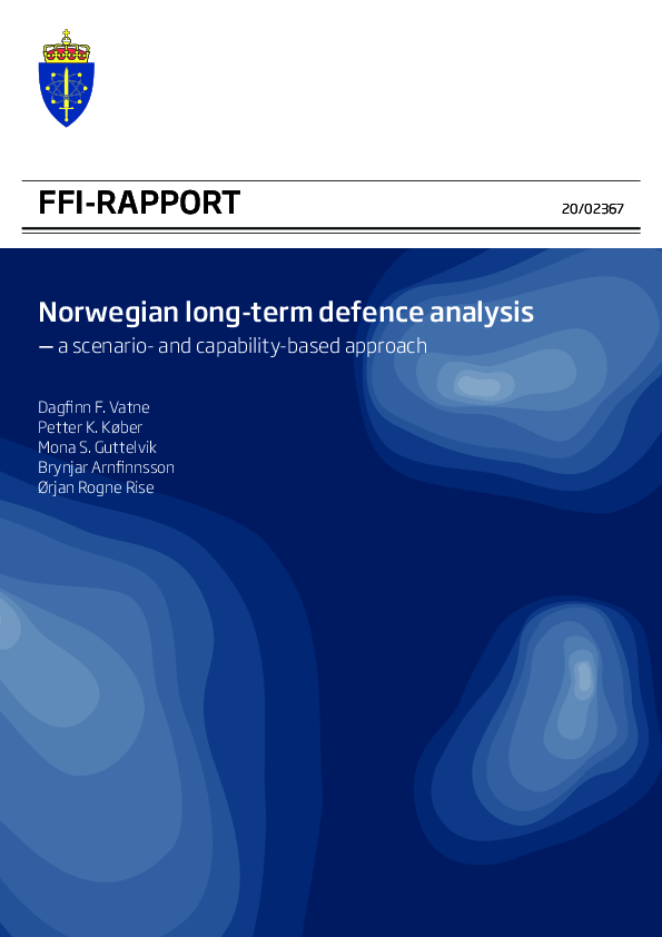(PDF) Norwegian long-term defence analysis – a scenario- and capability ...