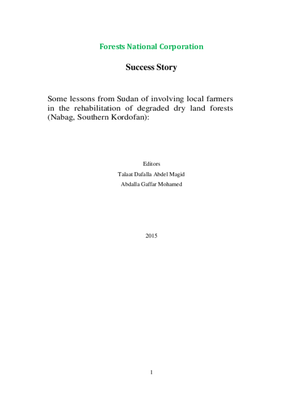 (PDF) Successful story of Nabag