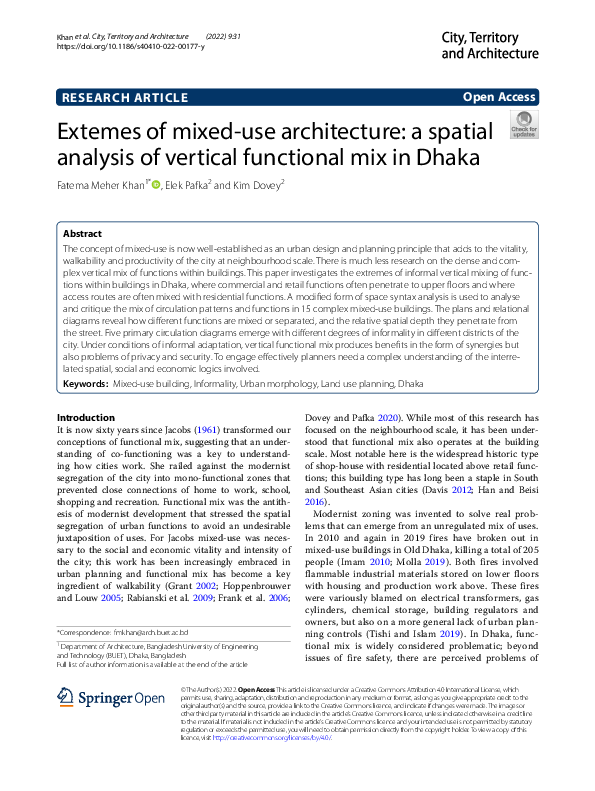 (PDF) Extremes of mixed-use architecture: a spatial analysis of ...