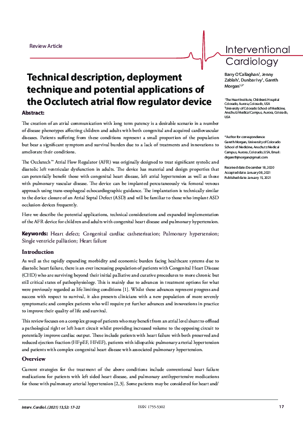(PDF) Technical description, deployment technique and potential ...