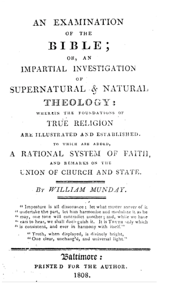 (PDF) An Examination of the Bible