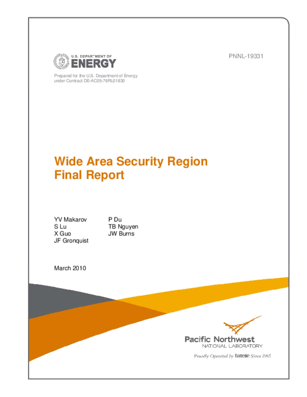(PDF) Wide Area Security Region Final Report