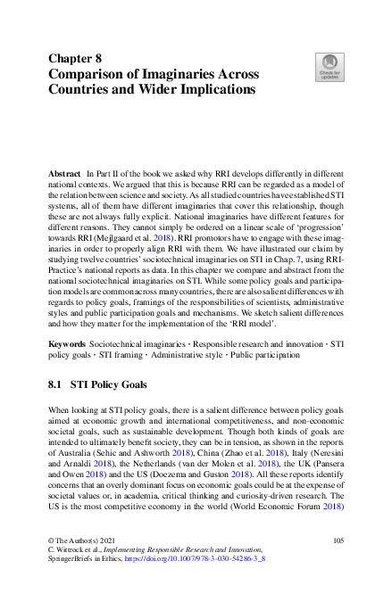 (PDF) Comparison of Imaginaries Across Countries and Wider Implications