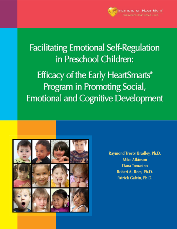 (PDF) Facilitating Emotional Self-Regulation in Preschool Children ...