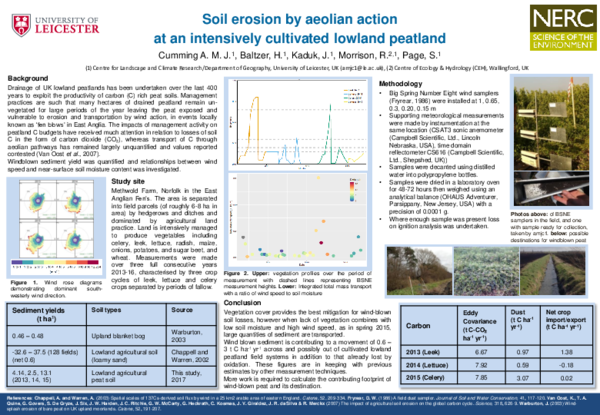 (PDF) Soil erosion by aeolian action at an intensively cultivated ...