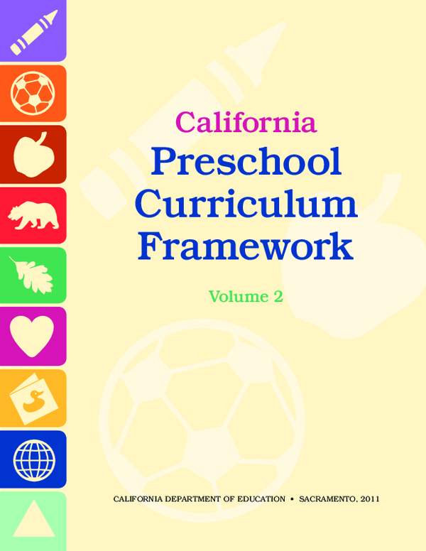 (PDF) California preschool curriculum framework, Volume 2