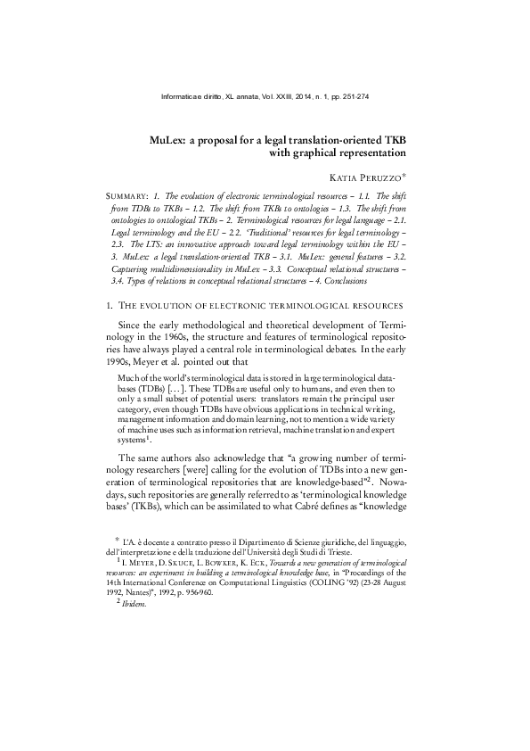 (PDF) MuLex: a proposal for a legal translation-oriented TKB with ...