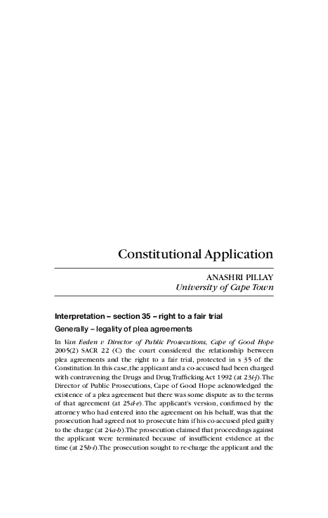 (PDF) Constitutional application