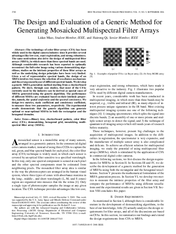 Pdf The Design And Evaluation Of A Generic Method For Generating