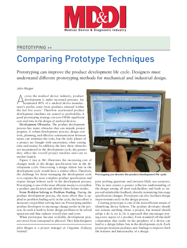 (PDF) Prototyping can improve the product development life cycle ...