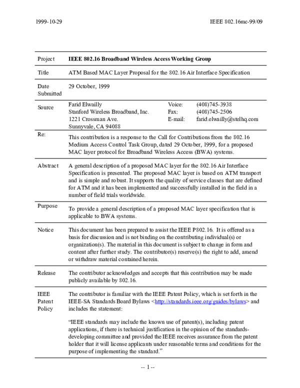 (PDF) Project IEEE 802.16 Broadband Wireless Access Working Group Title ...