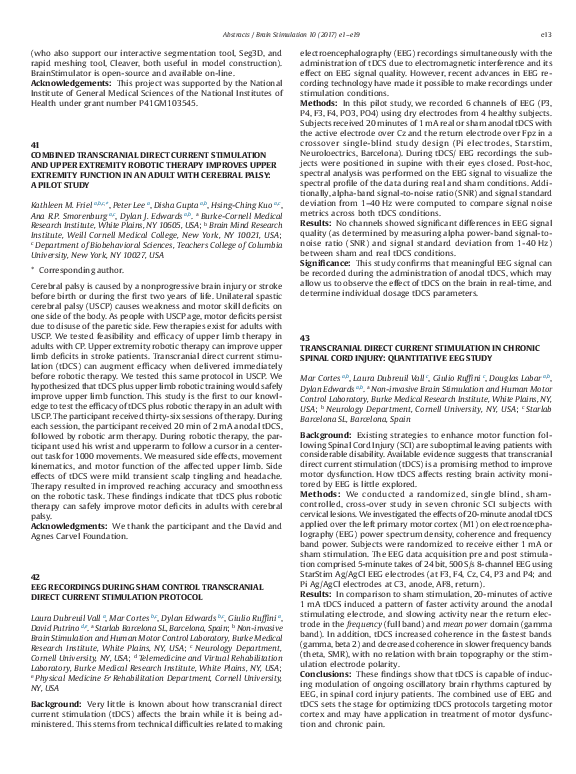 (PDF) EEG Recordings During Sham Control Transcranial Direct Current ...