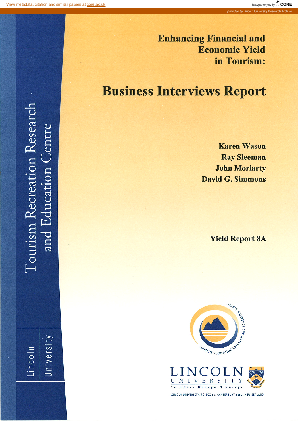 (PDF) Business interviews report