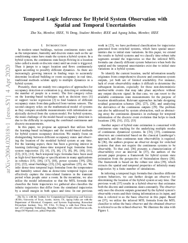 (PDF) Temporal Logic Inference for Hybrid System Observation with ...